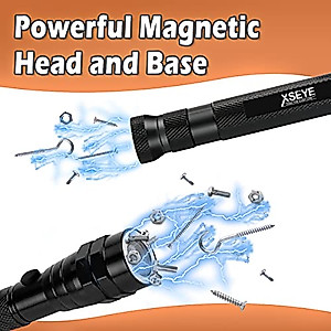 Gifts for Men, Telescoping Magnetic Pickup Tool, Men Gifts for Dad Husband Him, Cool Gadgets Gifts for Boyfriend, Anniversary Birthday Gifts Ideas, Unique Tools, Car Accessories