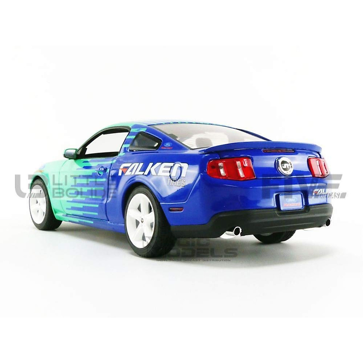 2010 Ford Mustang GT Falken Tires 1/18 Diecast Model Car by Greenlight 13552