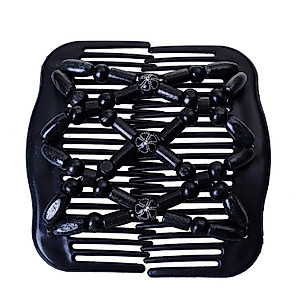 LOVEF Hair Clip, Thick Hair Bun Maker - Best Hair Accessories for Women - Easy Updo - Doesn't Slide Out of Your Hair - Holds Long, Short - Waterproof 5 Pcs