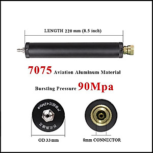 Submersible Sump Pump PCP Compressor Pump Diving Water-Oil for Electric Compressor with 8mm Nipple Transfer Pump