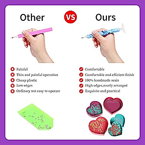 Douorgan 120 Slots Diamond Painting Storage Containers Upgraded Accessories and Tools Pen Tray, Diamond Painting Tools Organizer, Shockproof Diamond Art Storage Case, Jewelry Beads Storage Box