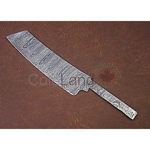 ColdLand knife blanks, Damascus Knife Blank for Kitchen, Professional Kitchen Hand Forged Knife Blanks for Knife Making, Knife Blanks Blade for Chef Knife