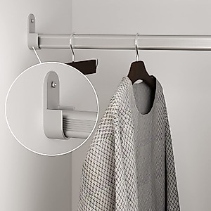 AIEGLE Wardrobe Armoire Closet with 4 Door, 63" Wide Large Freestanding Armoire Wardrobe Cabinet with Shelves & 3 Hanging Rods, Bedroom Wood Clothes Storage Cabinet Organizer, White