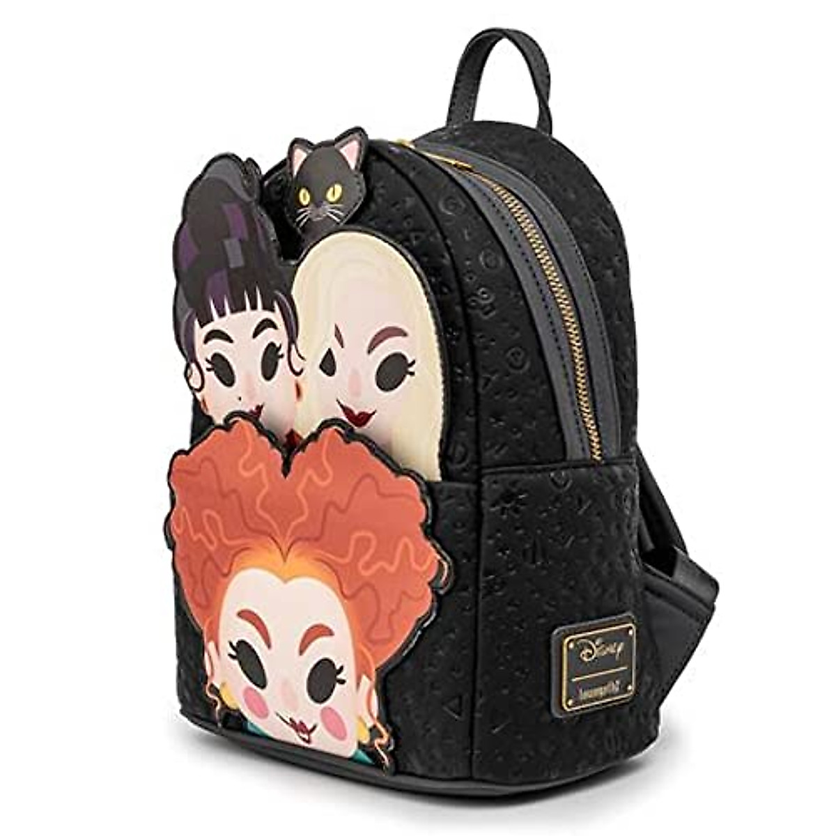 Loungefly Disney Hocus Pocus Sanderson Sisters Womens Double Strap Shoulder Bag Purse