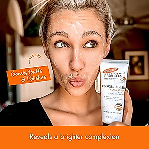 Palmers Coconut Sugar Facial Scrub 3.17 Ounce (2 Pack)