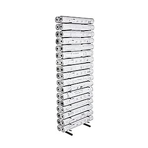 FixtureDisplays® Black Metal Blueprint Display 21X10X84" 16 Level Design Scroll Storage organizatoin Vertical 10055-NF