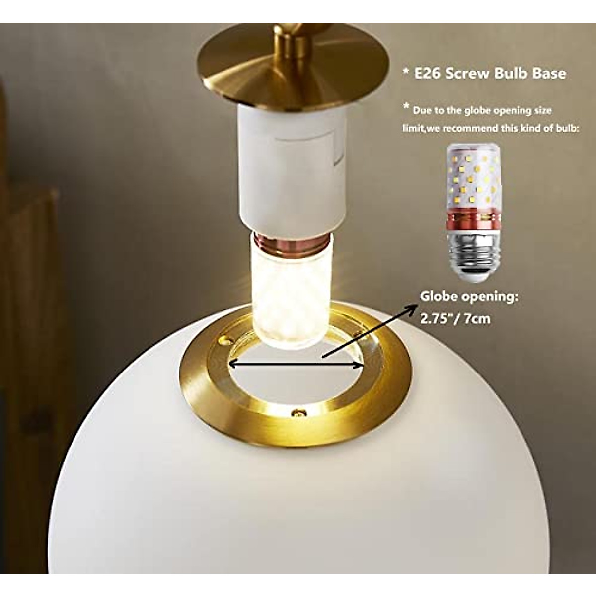 Michideco Floor Lamp with Shelf, Functional Bedside Lamp with Marble Table for Bedroom, Living Room or Office (with Mable Table)