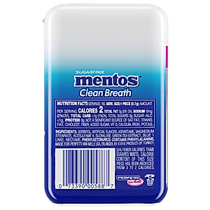 Mentos Peppermint Mint, 150Count