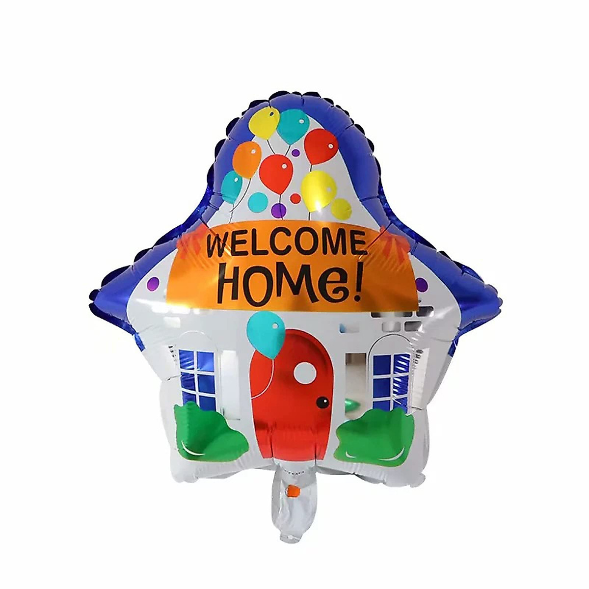 LYST 5PCS Welcome Home Foil Balloons with House Shaped Balloons for Party Decoration Home Decorations
