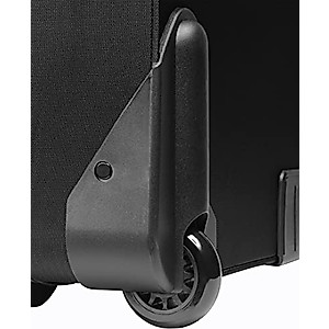 WallyBags Solutions Garment Bag, Multiple Hangers and Made for Men and Women, Black, 45-Inch Rolling