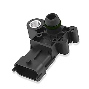 Manifold Absolute Air Pressure Map Sensor, 55573248 Map Manifold Absolute Pressure Sensor Air Intake Switch Compatible with Chevy 09-11 Aveo 07-19 Impala, 08-19 Buick Enclave, 07-13 GMC Sierra 1500