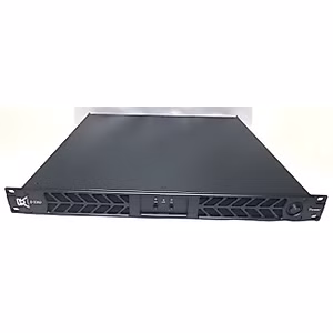 CVR D-3302 Series Professional Power Amplifier One Space 3300 Watts x2 at 8Ω BLK