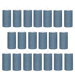 Simple Deluxe 4 X 2 Inch Large Air Stone Cylinder for Fish & Plant in Aquarium and Hydroponics Air Pump, 10 Pack