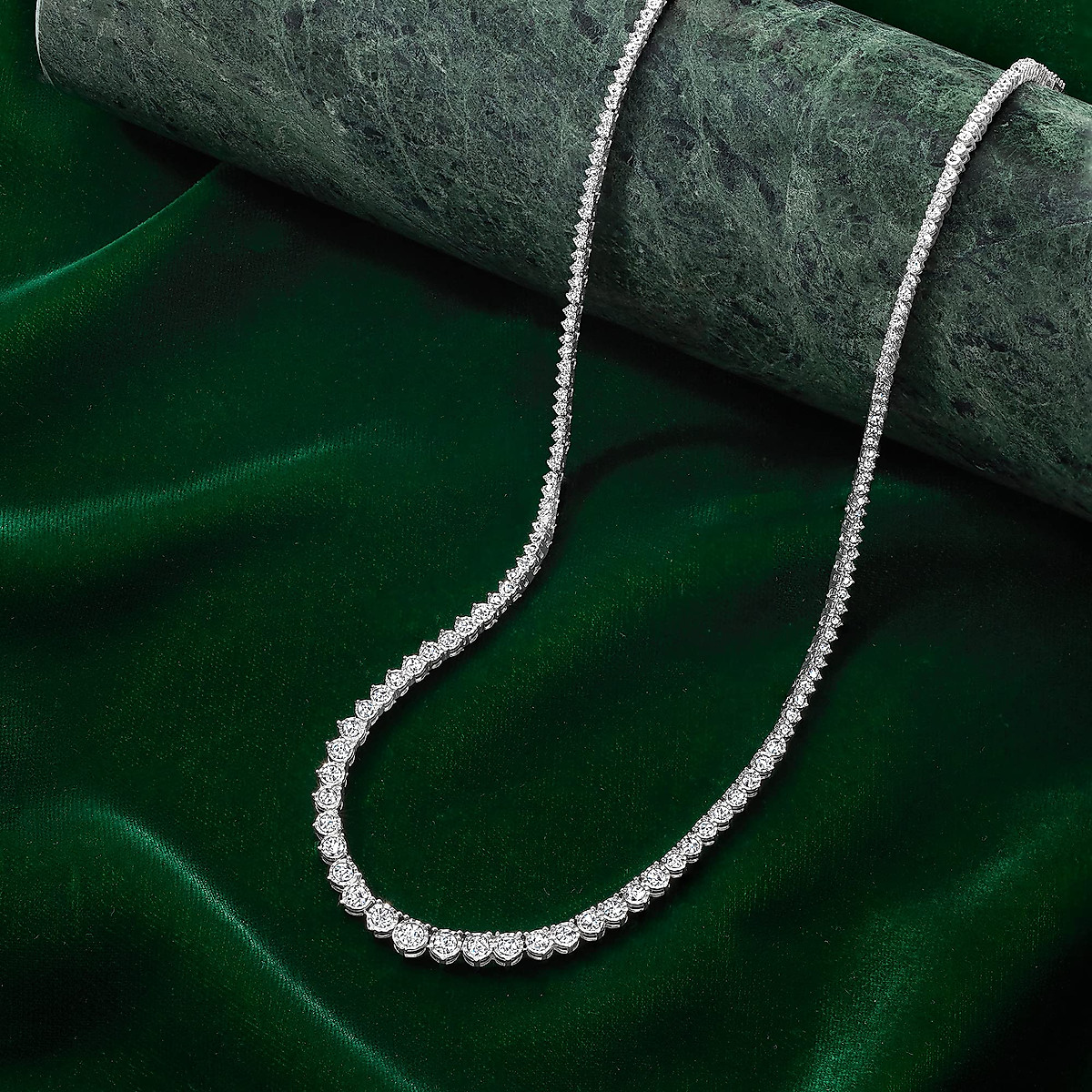 Ross-Simons Diamond Tennis Necklace I-J Color / I2-I3 Clarity