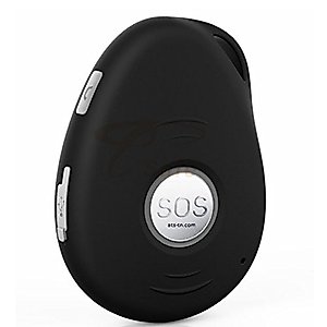 SkyAngel911FD - 4G -Mobile Cellular - NO Monthly FEE - 911-2-Way Voice - Waterproof Alert Phone - Automatic Fall Detection (Black)