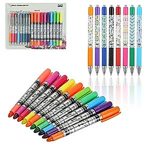 Mr. Pen- Bible Journaling Kit, 18 Pack (10 Bible Gel Highlighter, 8 Bible Pens), Bible Highlighters and Pens No Bleed, Gel Highlighters, Bible Pens, Bible Pens and Highlighters No Bleed, Gifts, Gift