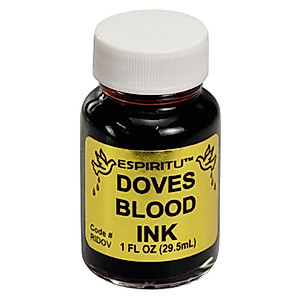 1 PC Doves Blood Ink 1 Fl. Oz. Tinta DE Sangre DE PALOMA