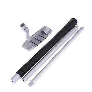 Simhoa 3-Section Foldable Portable Right Handed Golf Putter Practice Tool 89cm