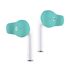 ACOUS Design Purest Earbuds Covers Anti-Slip Sport Covers Compatible with Apple EarPods and AirPods (Light Blue)