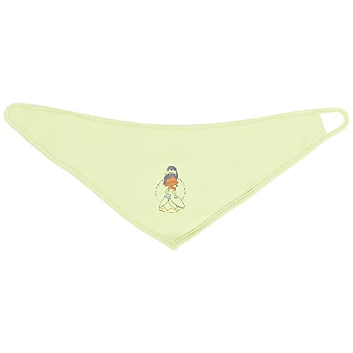 Amazon Essentials Disney | Marvel | Star Wars | Princess Girls' Bibs, Pack of 6, Princess Wish, One Size