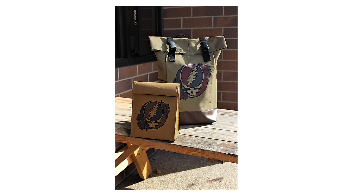 Grateful Dead Roll-Top Backpack - Officially Licensed Fan Gear