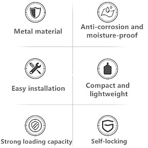 HCTESCO 4.96inch Gold Large S Hooks for Hanging Heavy Duty - Perfect for Plants, Closets, and More! (16)