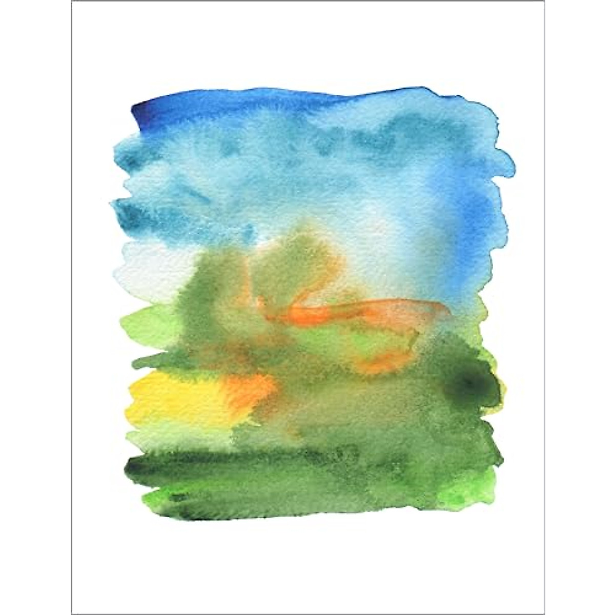 Reverse Coloring Book for Anxiety Relief: Draw Designs on Watercolor Art