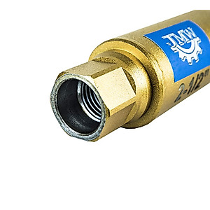 Jeremywell 2-1/2" (63mm) Diamond Wet Drill Core Bit for Concrete, Granite, Brick Block, 30/40 Diamond Grits, 1-1/4"-7 Threaded, Height 17"