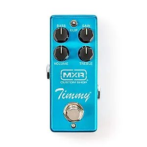 MXR CSP027 Timmy Overdrive Pedal Bundle with 2 MXR Patch Cables and Dunlop Variety Pick Pack