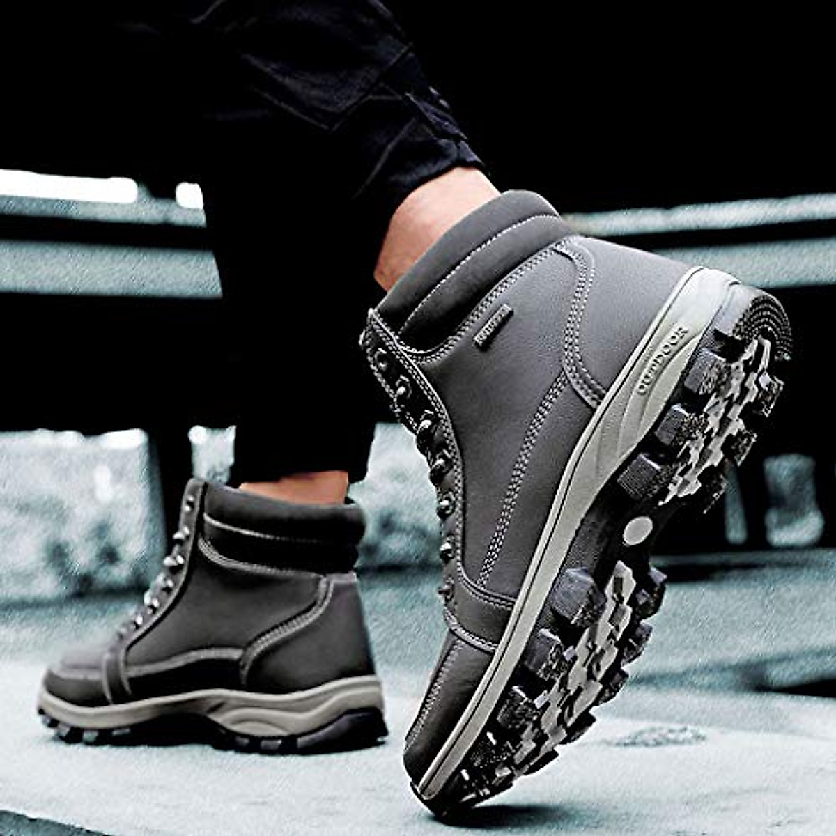 Snow Hiking Boots,Fheaven Men's Outdoor Mountaineering Sport Shoes Warm Sports Boots