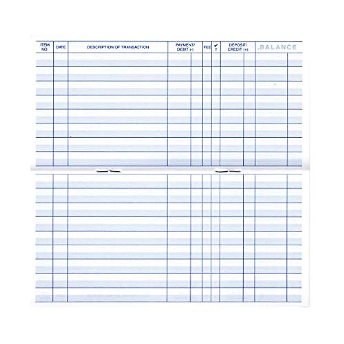 18 Pack Check Registers for Personal Checkbook, 23-24-25 Calendars, Transaction Register and Ledgers
