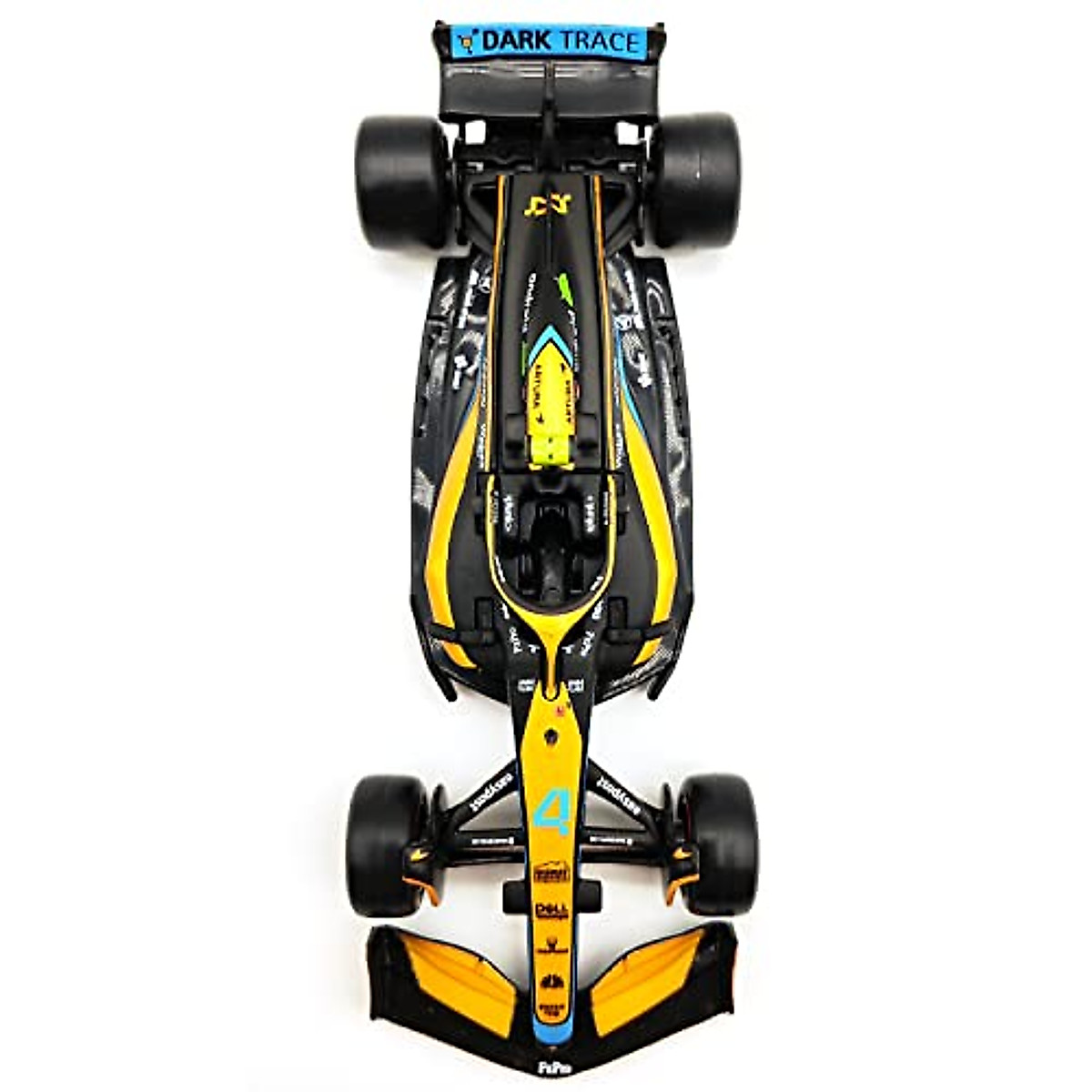 HNW Bburago 1:43 2022 F1 McLaren MCL36 4# Lando Norris Alloy Luxury Vehicle Diecast Cars Model Toy (F1 MCL36#4)