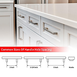 Ruitool Cabinet Hardware Jig Tool, Aluminium Alloy Cabinet Handle Install Template Tool, Adjustable Punch Locator Drill Template Guide, Cabinet Hole Drilling Template for Handles and Pulls
