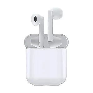 I12 TWS Wireless Earbuds,Bluetooth 5.0 Earbuds Touch in-Ear Wireless Earphones,24 Hours Play Time with Charging Case,hi-fi Stereo Earbuds
