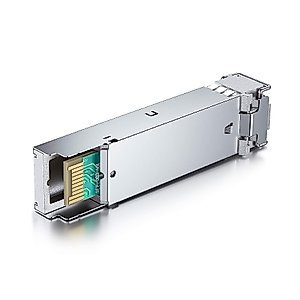2 Pack 1.25Gb Singlemode Module with 20m OS2 LC to LC Fiber Cable, 1000BASE-LX/LH Compatible for Netgear AGM732F, Ubiquiti,Mikrotik, Intel, D-Link and More