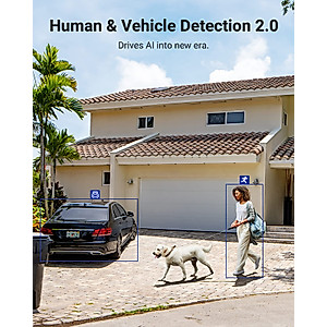 ANNKE 16CH PoE Security Camera System, 8X 3K/5MP Wired Turret IP Cameras with Built-in Microphone, 2.8mm Lens, IP67, 12MP NVR Recorder with 4TB HDD, AI Motion Detection, Compatible with Alexa