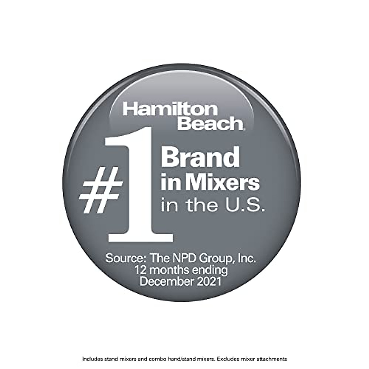 Hamilton Beach Classic Stand and Hand Mixer, 4 Quarts, 6 Speeds with QuickBurst, Bowl Rest, 290 Watts Peak Power, Blue (64658)