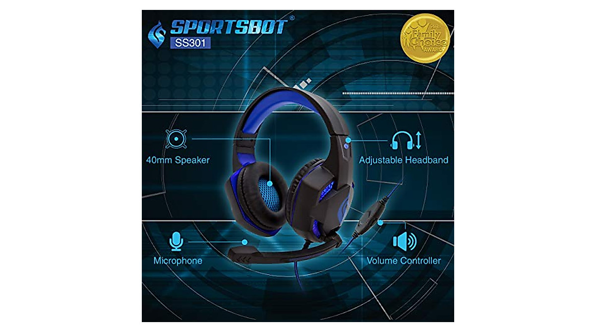 SportsBot SS301 Gaming Headset & Combo Set