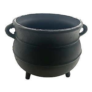 Crystalo - Cast Iron Cauldron Size- 7 "D