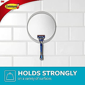 Command Fog Resistant Mirror, 1-Mirror, 2-Water-Resistant Strips (BATH15-ES), Organize Damage-Free