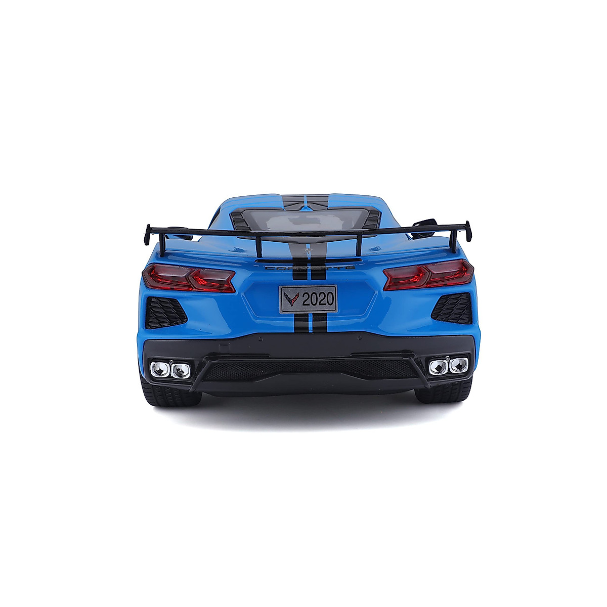 Maisto 1:18 Special Edition 2020 Chev Corvette Stingray Z51 (High-Wing) Blue