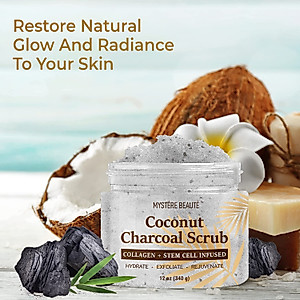 Himalayan Rose Scrub and Coconut Charcoal Scrub - Bundle