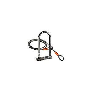 Kryptonite KryptoLok Series 2 Standard Heavy Duty Bicycle U Lock with 4ft Flex Bike Cable