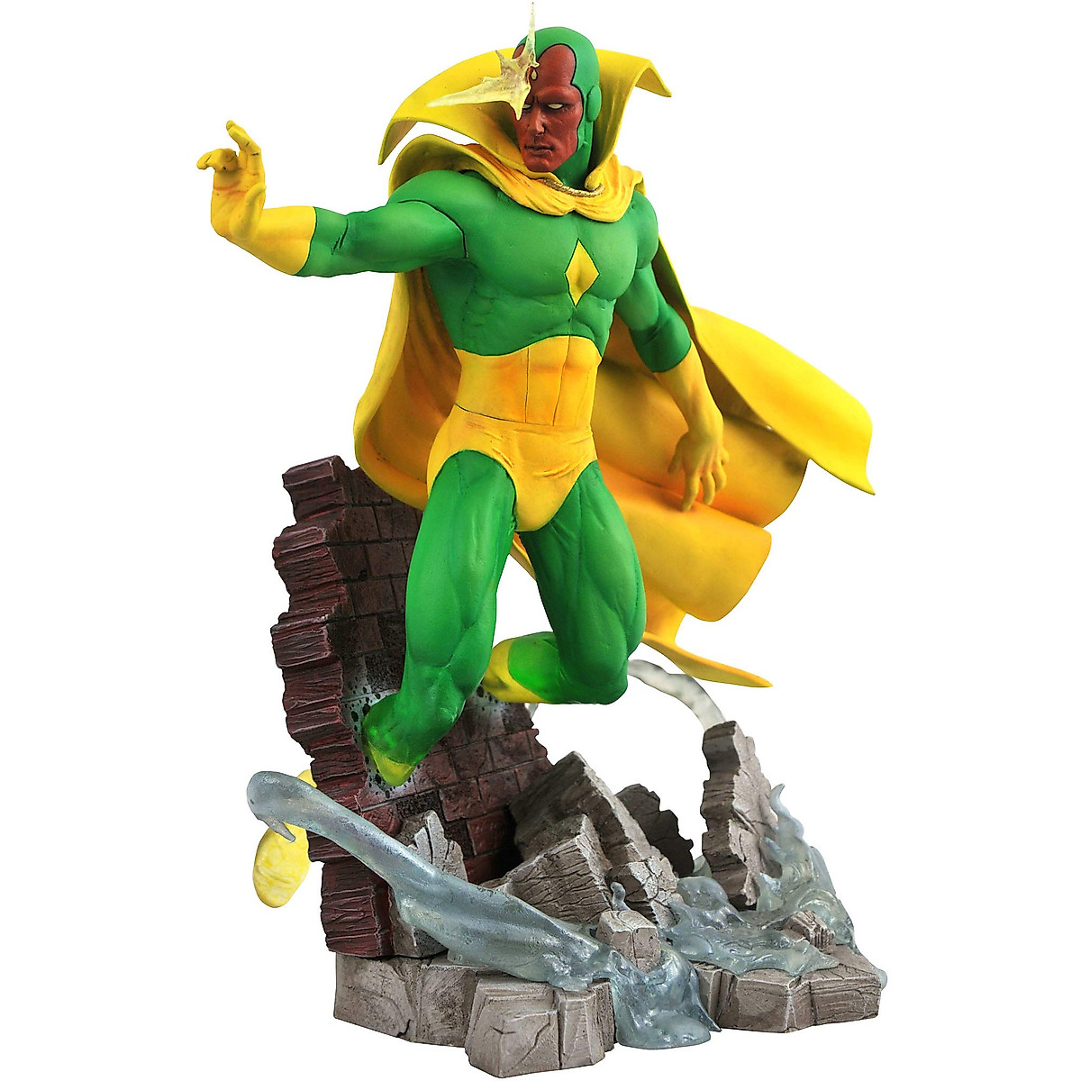 Diamond Select Toys Marvel Gallery: Vision PVC Statue, Multicolor