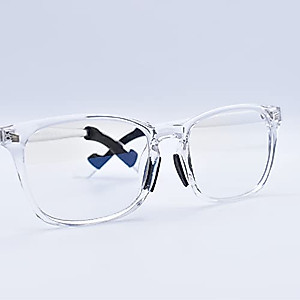 Setex Gecko Grip Temple Tip Grips for Glasses, (2 Black Pairs) USA Made, Innovative Microstructured Fibers Tips, 49mm Length & 7mm Width