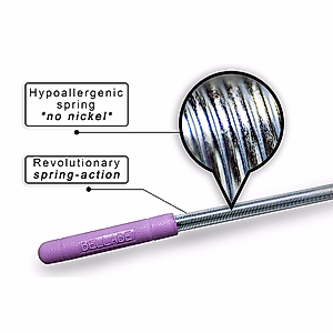 Set of 2 Bellabe Facial Hair Removers – Assorted Colors | Made in USA | Quick & Easy Hair Removal for Upper Lip, Chin, Cheeks, Neck Area, & Sideburns