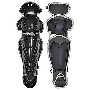 Under Armour Baseball UA Victory Series/Leg Guards/Youth/Ages 7-9/11.5" Black UALG-YVSBK