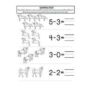 Preschool Math Workbook: Number Tracing, Addition and Subtraction math workbook for toddlers ages 2-4 and pre k