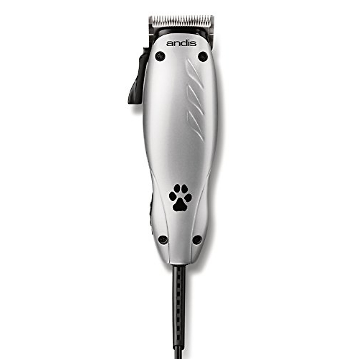 Andis EasyClip Multi-Style 10-Piece Adjustable Blade Clipper Kit, Animal Grooming, Silver, MC-3 (18410)