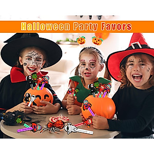 ONBKYGF 24PCS Halloween Party Favors for Kids Goodie Trick Or Treat Bag Fillers Pinata Gifts, Halloween Bubble for Halloween Treats School Classroom Rewards Gifts